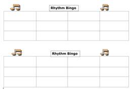 Rhythm Bingo Card Game with Audio for Music Lessons by russwilliams ...