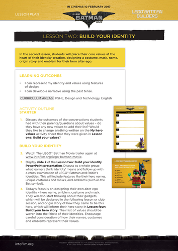 LEGO® Batman Builders | Teaching Resources