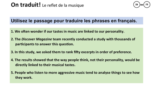 La Musique Francophone Contemporaine- Qui écoute et apprécie cette ...