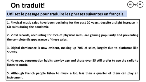 La Musique Francophone Contemporaine- Qui écoute et apprécie cette ...