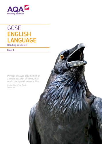 AQA English language paper 1 new specification 9-1 Reading and writing ...