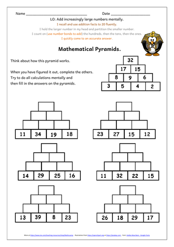 Addition and Subtraction Year 5 (Y4 Y6) Add and Subtract increasingly ...
