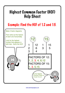 KS2 Maths. Highest Common Factors. | Teaching Resources