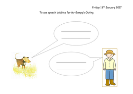 Mr Gumpy Speech Bubbles Lesson | Teaching Resources