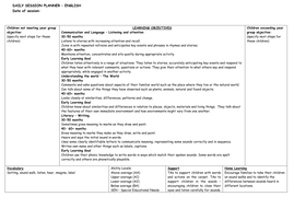 4 EYFS Lesson Plans and Resources Based on the story Peace at Last by ...