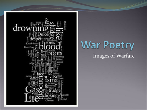 World War One Poetry Introduction | Teaching Resources