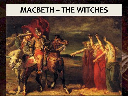 Witches in Macbeth- how were they thought of in the 17th century ...