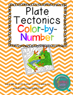 Plate Tectonics Color-by-Number | Teaching Resources