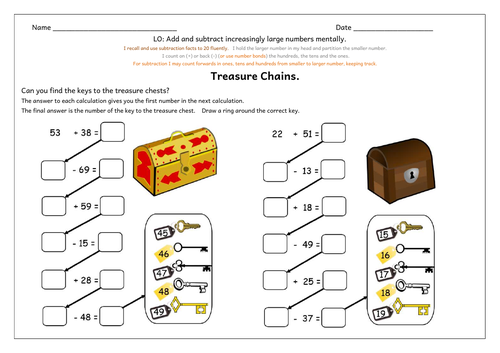 Addition and Subtraction Year 3 (Y4 Y5) Maths Mastery Missing Number ... Addition and Subtraction Year 3 (Y4 Y5) Maths Mastery Missing Number ...