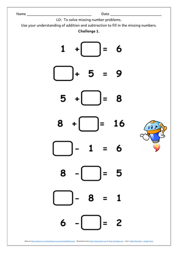 Addition and Subtraction Year 3 (Y4 Y5) Maths Mastery Missing Number ... Addition and Subtraction Year 3 (Y4 Y5) Maths Mastery Missing Number ...