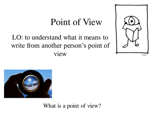 Point of View Literacy Lesson | Teaching Resources