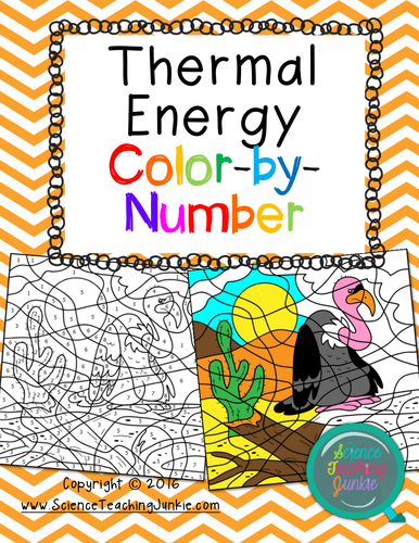 Thermal Energy: Methods of Heat Transfer Color-by-Number TEKS 6.9A ...