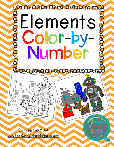 Elements Color-by-Number | Teaching Resources