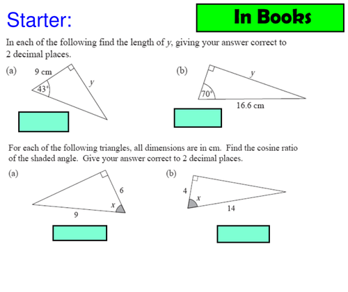 Sine Rule - Finding Area/Problem Solving/Revision | Teaching Resources