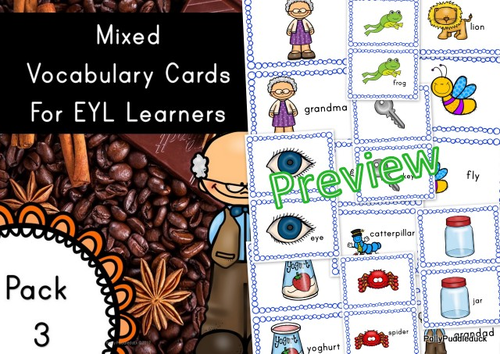 EYL Vocabulary Bundle | Teaching Resources