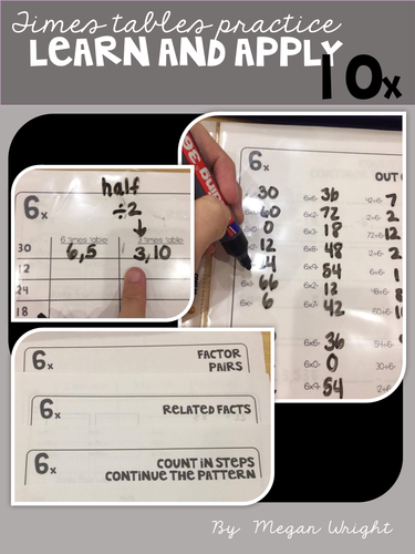 10 Times Table Packet | Teaching Resources