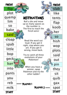 Pokemon Phonics Game | Teaching Resources
