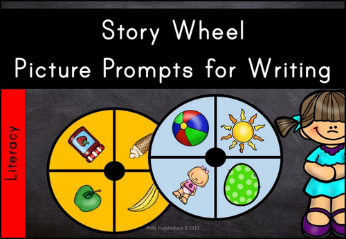 Story Wheel Picture Prompts for Writing for KS1 | Teaching Resources