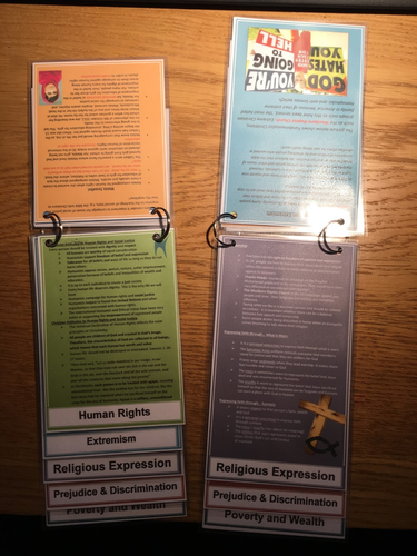 Issues of Human Rights Revision Cards Flip Cards | Teaching Resources