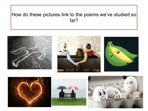 Relationship Poetry Lesson - 04/01/07 | Teaching Resources