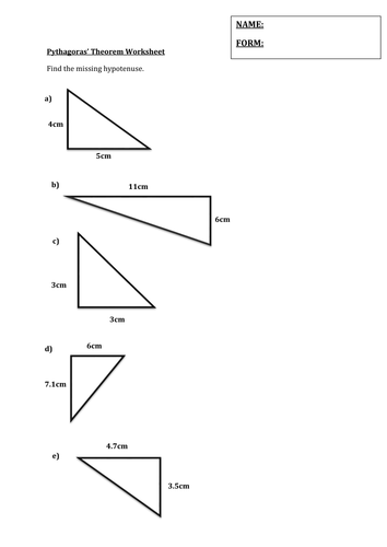 Pythagoras theorem | Teaching Resources Pythagoras theorem | Teaching Resources