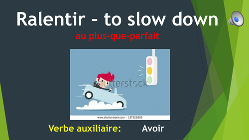 Stage 4-3: Presentation of regular '-ir' verbs in the pluperfect tense ...