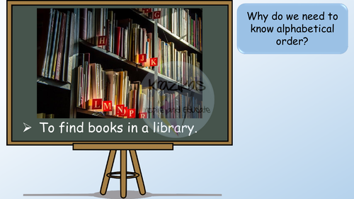Alphabetical Order PowerPoint Lesson | Teaching Resources