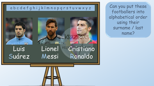 Alphabetical Order PowerPoint Lesson | Teaching Resources