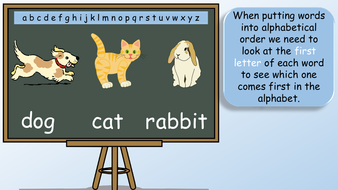Alphabetical Order: PowerPoint Lesson | Teaching Resources