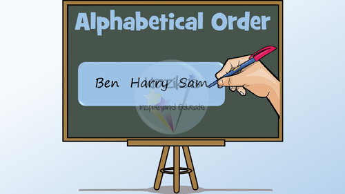 Alphabetical Order PowerPoint Lesson | Teaching Resources
