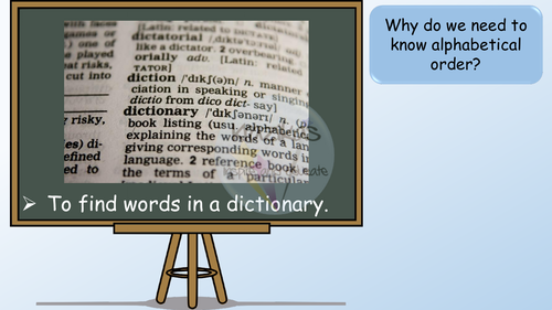 Alphabetical Order PowerPoint Lesson | Teaching Resources