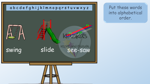 Alphabetical Order PowerPoint Lesson | Teaching Resources