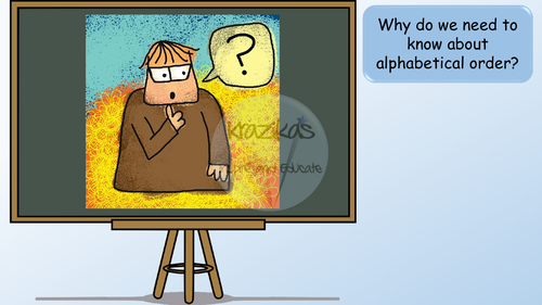 Alphabetical Order PowerPoint Lesson | Teaching Resources