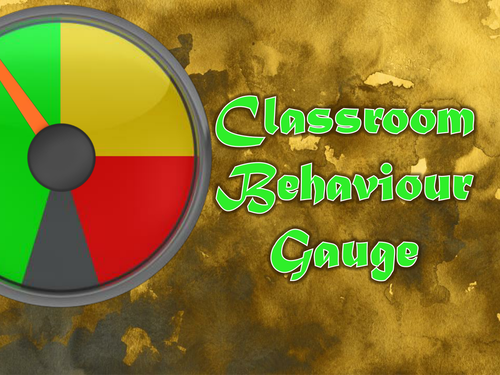 Target Setting Behaviour-O-Meter | Teaching Resources