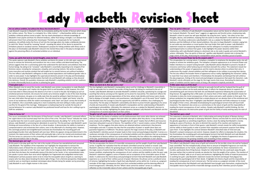 Macbeth | Teaching Resources