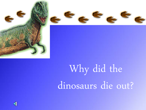Carnivore & Herbivore ppt How did dinosaurs become extinct? KS1 | Teaching Resources