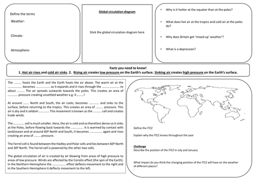 Weather and Climate worksheets | Teaching Resources