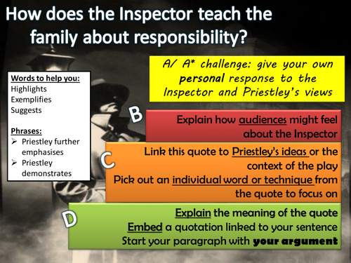 An Inspector Calls- Series of Lessons | Teaching Resources