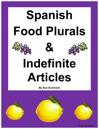Spanish Food and Meals Bundle of 9 Worksheets, Web Quest, Sketch, and ...