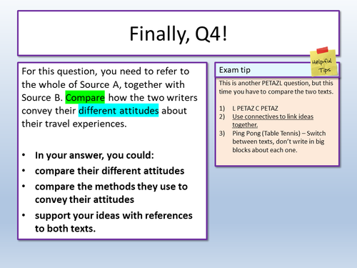 AQA English Language Paper 2 | Teaching Resources
