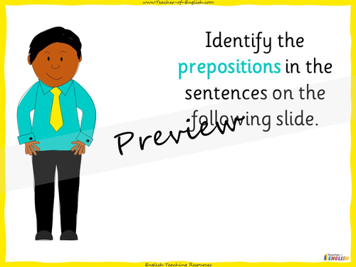 Prepositions - Years 3 and 4 | Teaching Resources