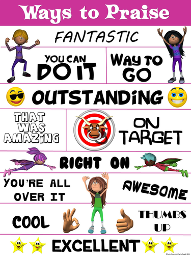 PE Poster: Ways to Praise! | Teaching Resources