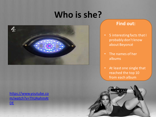 Beyonce Analysis | Teaching Resources