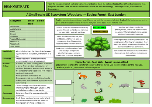 GCSE GEOGRAPHY AQA 9-1 Ecosystems SoW | Teaching Resources GCSE GEOGRAPHY AQA 9-1 Ecosystems SoW | Teaching Resources