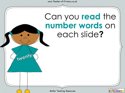 Number Words - Eleven to Twenty | Teaching Resources