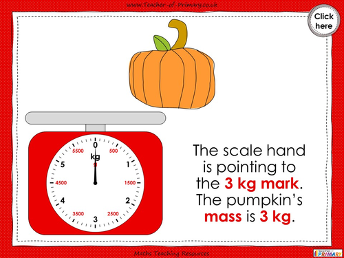 Measuring Mass Using Standard Units - Year 1 | Teaching Resources