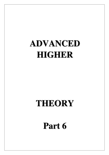 Advanced Higher Computing Science Computational Constructs | Teaching ... Advanced Higher Computing Science Computational Constructs | Teaching ...