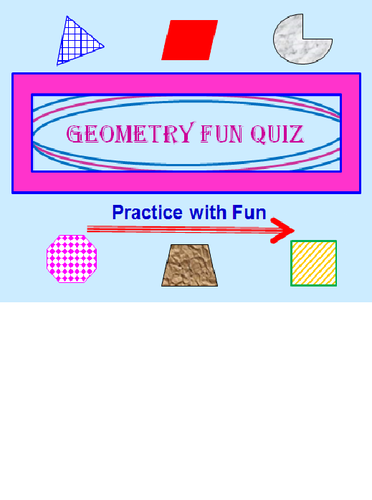 Geometry PowerPoint Fun Quiz | Teaching Resources