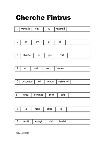 French Perfect Tense Murder Mystery - (passé composé) | Teaching Resources