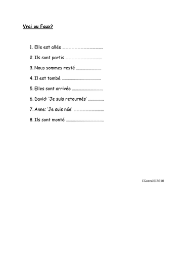 French Perfect Tense Murder Mystery - (passé composé) | Teaching Resources